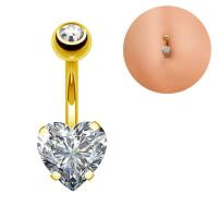 China G23/ASTM F136 Titanium Body Piercing Interally Treaded Belly Button Rings Jewelry Sm0021 for sale