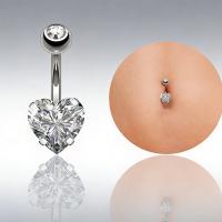 China G23/ASTM F136 Titanium Body Piercing Interally Treaded Belly Button Rings Jewelry Sm0021 for sale