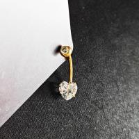 China G23/ASTM F136 Titanium Body Piercing Interally Treaded Belly Button Rings Jewelry Sm0021 for sale