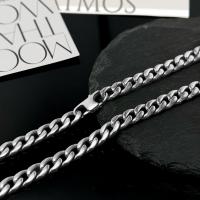 China Pure titanium NK chain men's necklace Cuban Chains fashion jewelry TIPB082 for sale