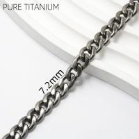 China Pure titanium NK chain men's necklace Cuban Chains fashion jewelry TIPB082 for sale