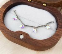 China F136/G23 Titanium Ear studs DIY Ear Bridge Chain Body Piercing Jewelry TB1815 for sale