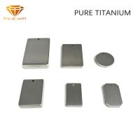 China Fashion Accessories Pure Titanium Dog Tag Pet Pendant Advertising Gift Engraving Tita2235 for sale