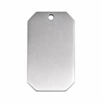 China Fashion Accessories Pure Titanium Dog Tag Pet Pendant Advertising Gift Engraving Tita2235 for sale