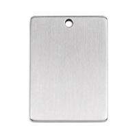 China Fashion Accessories Pure Titanium Dog Tag Pet Pendant Advertising Gift Engraving Tita2235 for sale