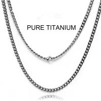 China Pure Titanium Jewelry Denim Chain Pendant Accessory DIY Retro Twist Chain Tinl1145 for sale