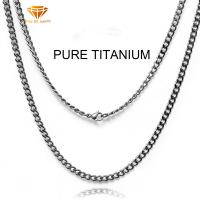 China Pure Titanium Jewelry Denim Chain Pendant Accessory DIY Retro Twist Chain Tinl1145 for sale