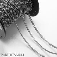 China Pure titanium denim chain wholesale by meter jewelry accessories TITWCH18 for sale