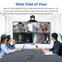 China Remote Control 4K PTZ Video Conference Camera 5X Zoom 116 Degree Wide Angle for sale