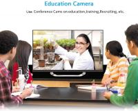China ROHS UHD Black 8.29mp 4K Conference Camera RS232 RS485 Control Protocol for sale