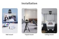 China OEM Autofocus H264 USB PTZ Conference Camera 10x Zoom For Broadcasting for sale