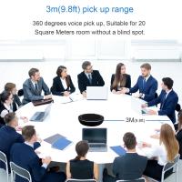 China Full Duplex USB Conference Speaker Echo Cancellation Conference Speakerphone With Mic for sale