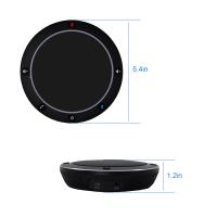 China Bluetooth Conference Speakerphone 100Hz-8KHz USB Speaker with 3 Mics for Small Meetings for sale