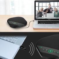 China Laptop 20m2 OEM Wireless Conference Speakerphone Mini Hidden USB Omnidirectional for sale