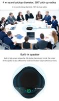 China Laptop 20m2 OEM Wireless Conference Speakerphone Mini Hidden USB Omnidirectional for sale