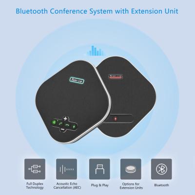 China Softphone Bluetooth Conference Speakerphone For 20-60M2 Room for sale