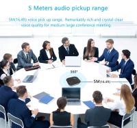China Window7 8 10 2.4G Wireless Conference Speakerphone 81dB-90dB SNR for sale