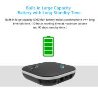 China Window7 8 10 2.4G Wireless Conference Speakerphone 81dB-90dB SNR for sale