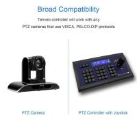 China Wired Joystick PTZ Keyboard Controller 1200bps to 19200bps RS485 RS422 for sale