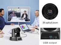 China Easy Setup Broadcasting NV3U 3X Zoom HD PTZ Camera 1080P Video Conference Camera for sale