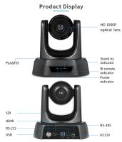 China TONGVEO NV20A 20X Optical Zoom PTZ Conference Camera 1080P HDMI USB SDI Video Camera for sale