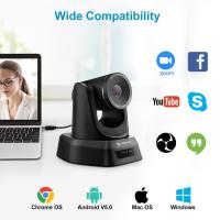 China 3X Optical Zoom PTZ Conference Camera 1080P USB Camera for Zoom Meetings for sale