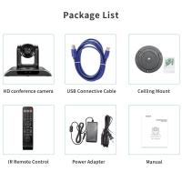 China Tenveo VHD10N 10X Optical Zoom 1080P PTZ Conference Camera with 2.38MP CMOS for sale