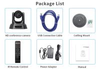 China 20X Optical Zoom PTZ Camera HDMI USB SDI 1080P RS232 RS485 for Church Conference for sale