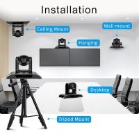 China Tongveo 1080P USB Conference Camera with 48dB SNR and 138 Degree Wide Angle for Video Conferencing for sale