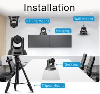 China TEVO NV3U 1080P USB HD Webcam 3X Optical Zoom 360 Rotation for Video Conference for sale