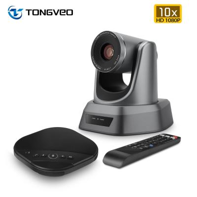 China Tongveo 10X Zoom Full HD PTZ Video Conference Camera with Speakerphone 1080p USB for sale
