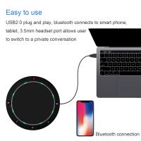 China 8.0 Megapixel Video Conference Group PTZ Camera Speakerphone Driverless for sale