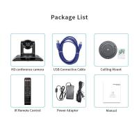 China Optical Zoom 20X HDMI SDI USB Conference Camera Auto Focus for sale
