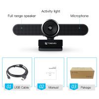 China Omni Directional Conference Webcam 1080P HD USB Camera 124° Wide Angle for Huddle Rooms for sale