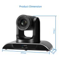 China 20X PTZ Conference Camera 1080P HD IP Camera with USB2.0 and 20x Optical Zoom for sale