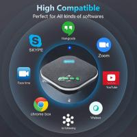 China 2.4G Wireless Speakerphone Conference Microphone 85db for sale
