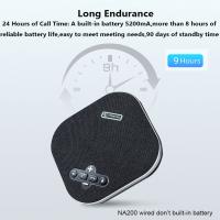 China 2.4G Wireless Speakerphone Conference Microphone 85db for sale