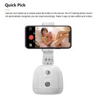China AI Powered Auto Tracking Phone Mount For Vlogging , Streaming And Video Calls for sale