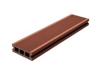 China 100 X 25 Hollow Core Decking Classic Composite Decking 2200mm 2900mm for sale