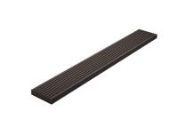 China 70mm x 11mm WPC Composite Fascia Board Sanding Brushing Embossing 2900mm for sale