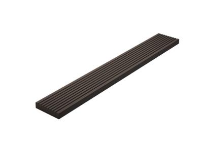 China 70mm x 11mm WPC Composite Fascia Board Sanding Brushing Embossing 2900mm for sale
