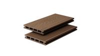 China 2200mm Natural Wood 3D Composite Decking Plastic Wood Composite Wall Cladding FSC for sale