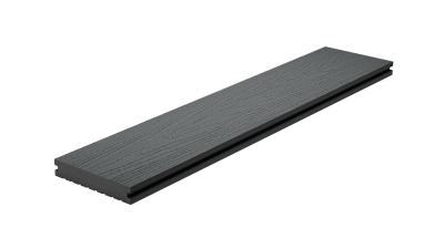 China 146x22mm WPC 3D Composite Decking Cladding Brushing Embossing Wood Plastic for sale