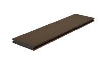 China 2200mm Solid Capped WPC Composite Decking 142mm Width Co-Extruded Wood Plastic Decking for sale