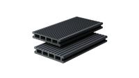 China WPC Hollow Composite Deck Board 135x25mm 2.9M Outdoor Wood Plastic Decking for sale