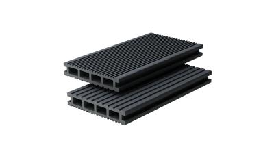 China WPC Hollow Composite Deck Board 135x25mm 2.9M Outdoor Wood Plastic Decking for sale
