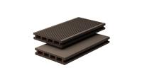 China 135 X 25 Outdoor Hollow Composite Decking Traditional Solid Plastic Decking Boards for sale