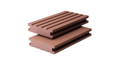 China Solid WPC Decking Board 150x30mm Eco Friendly Waterproof Wood Plastic Composite for Outdoor Use for sale