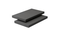 China 96x12mm WPC Composite Fascia Board Extruded Waterproof Skirting Trim for Outdoor Decking for sale