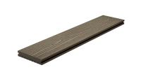 China 3D Deep Embossed WPC Decking 150x25mm Solid Natural Wood Grain Composite Flooring for sale